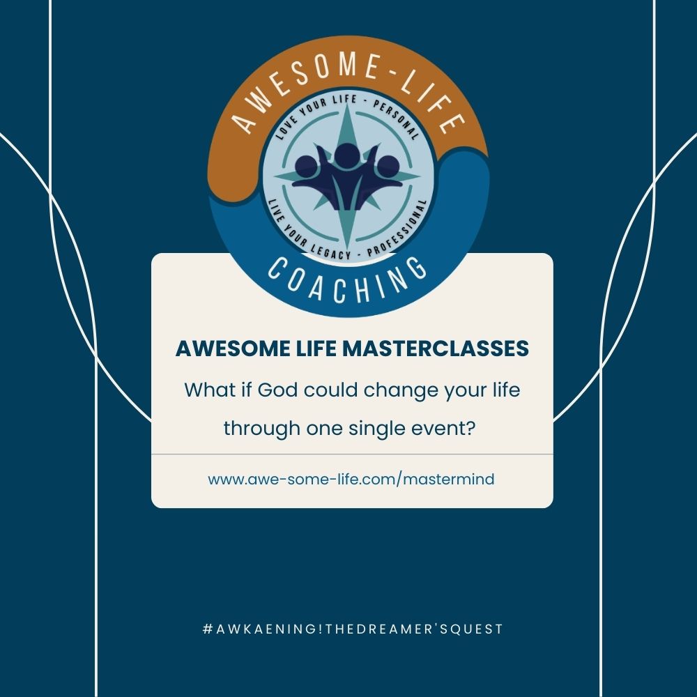 AWESOME LIFE MASTER CLASS - CLAIM YOUR SPOT