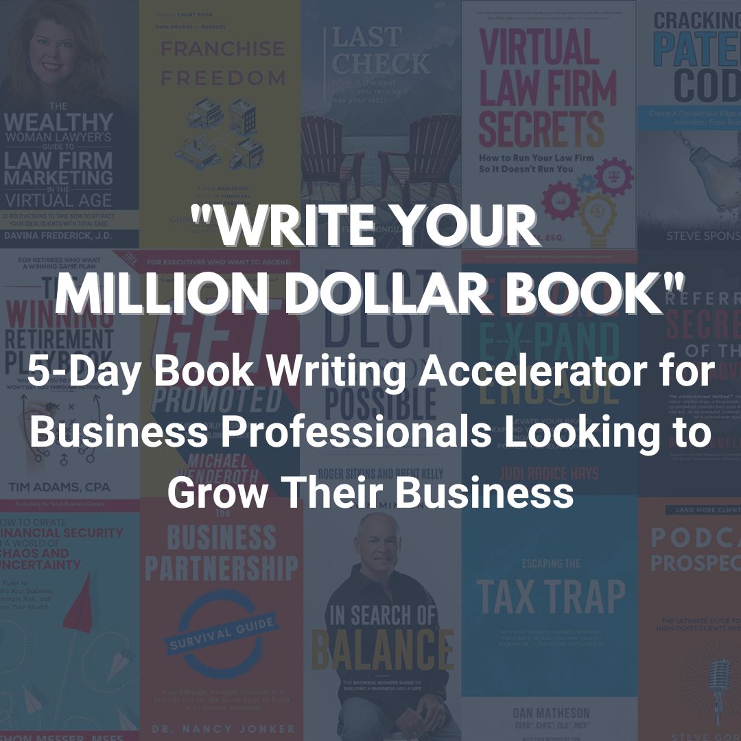Write Your Million Dollar Book