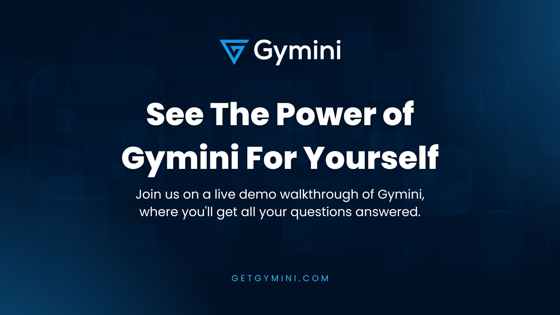 Your Leads are Worth More With Gymini