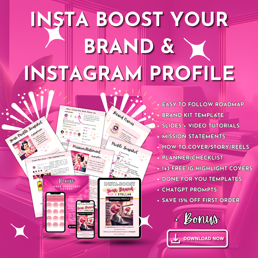 Insta boost your brand Free Ebook