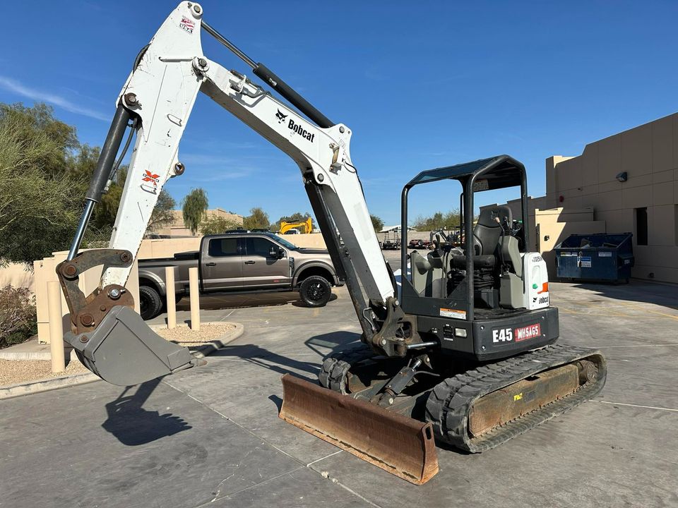 2017 Bobcat E45 Excavator