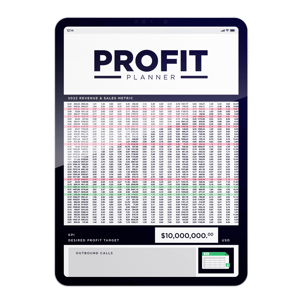 10X Profit Planner