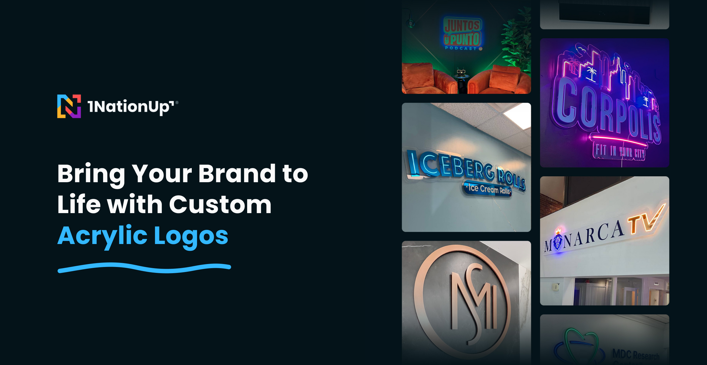 Make a Lasting Impression with Custom Acrylic Logos