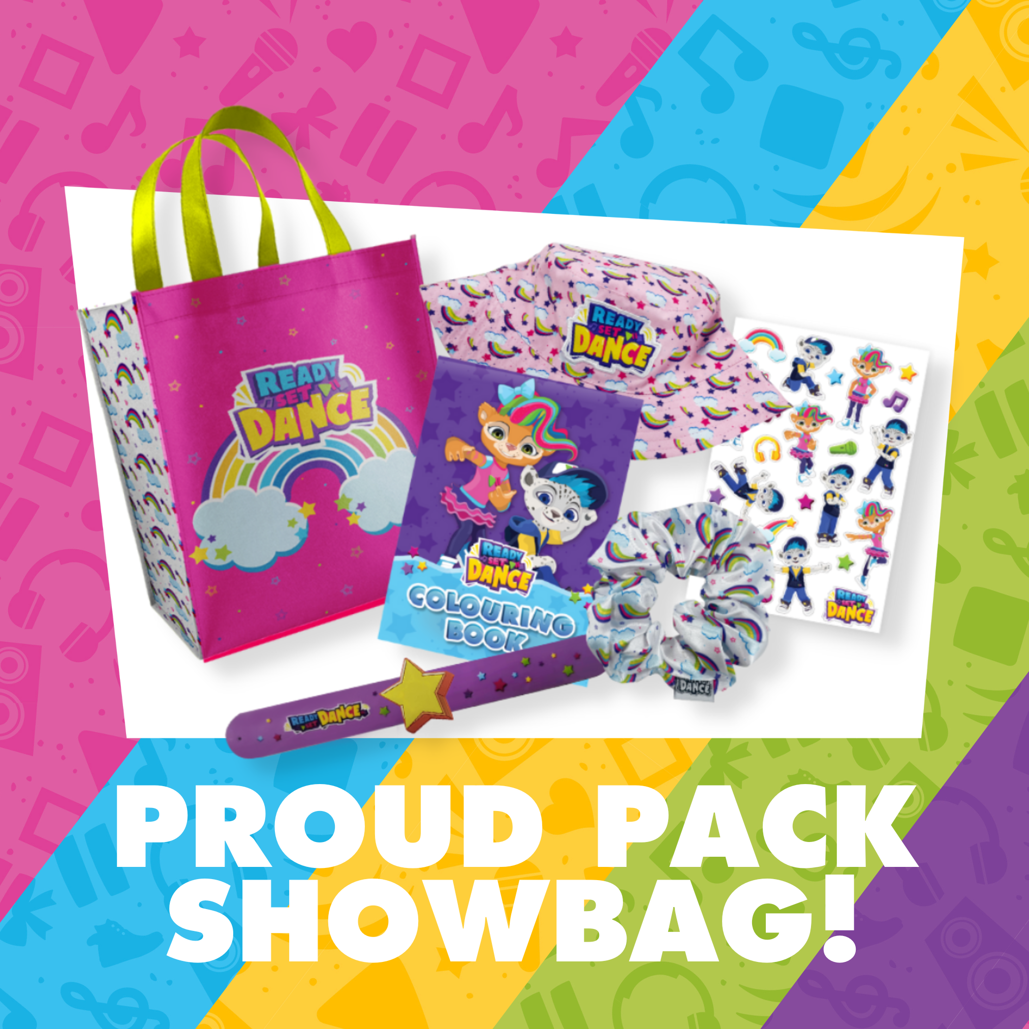 READY SET DANCE Proud Pack Show Bags