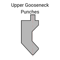 Press Brake Tooling Upper Gooseneck Punches