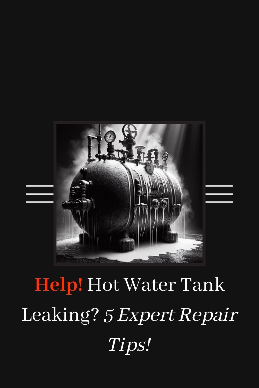 Help! Hot Water Tank Leaking? 5 Expert Repair Tips!