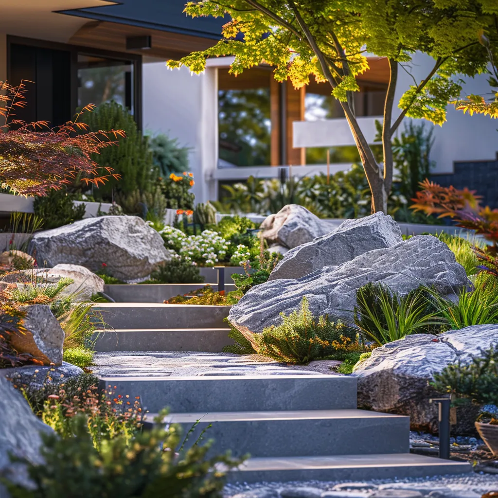 Beautiful Boulder Landscaping Designs for Your Home