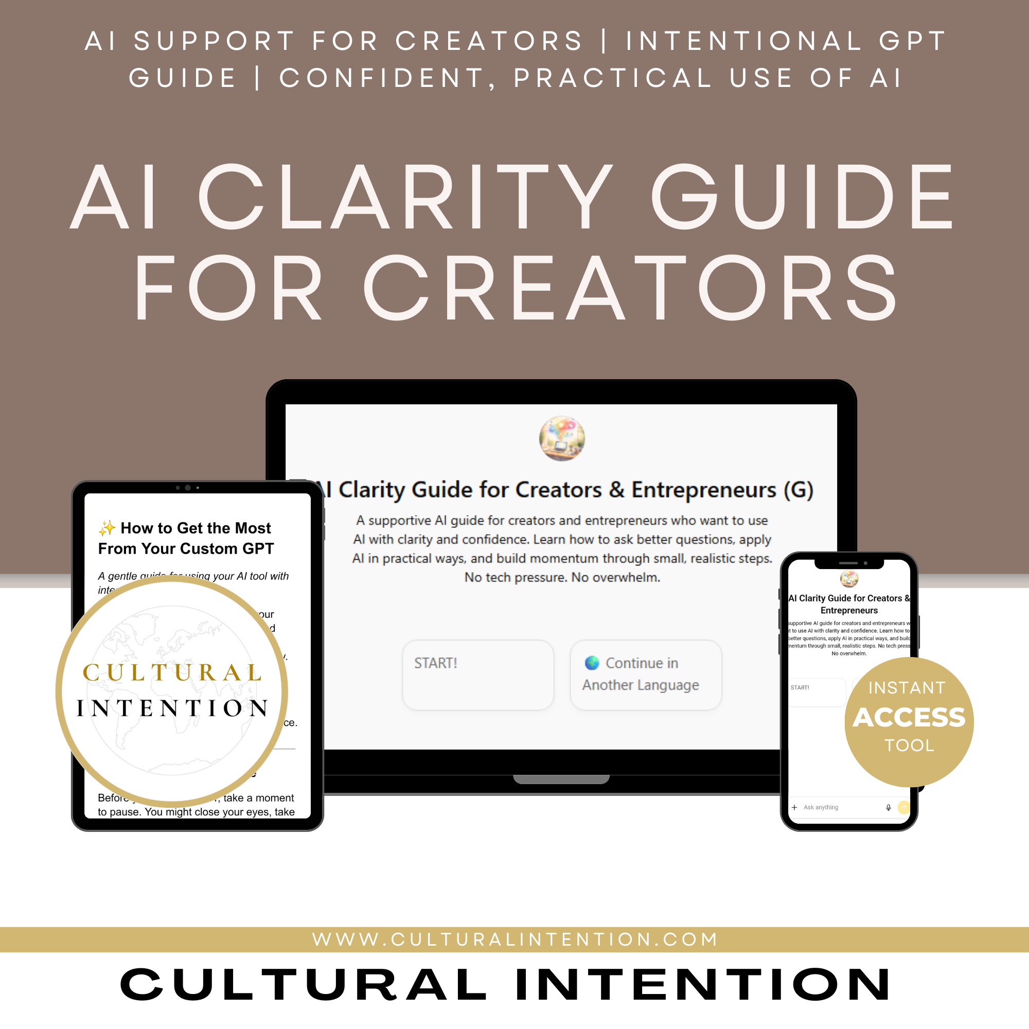 AI Clarity Guide for Creators & Entrepreneurs – Custom GPT