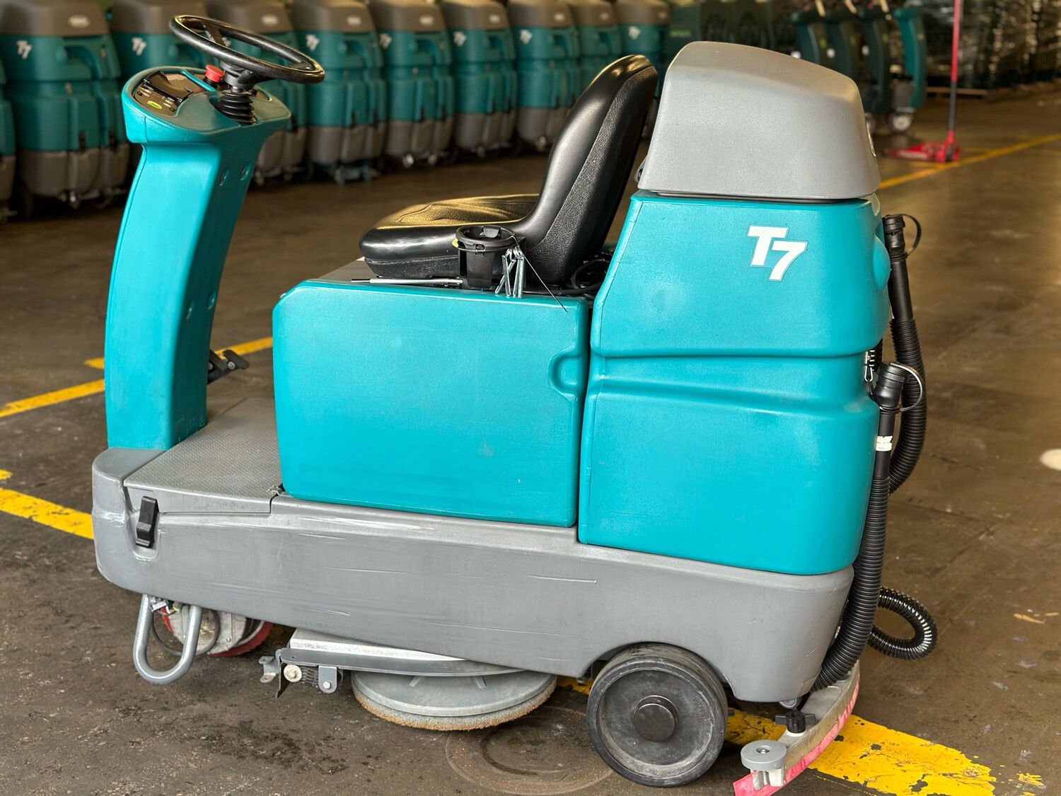 Tennant T7 32" Disk Rider Floor Scrubber – Compact and Powerful