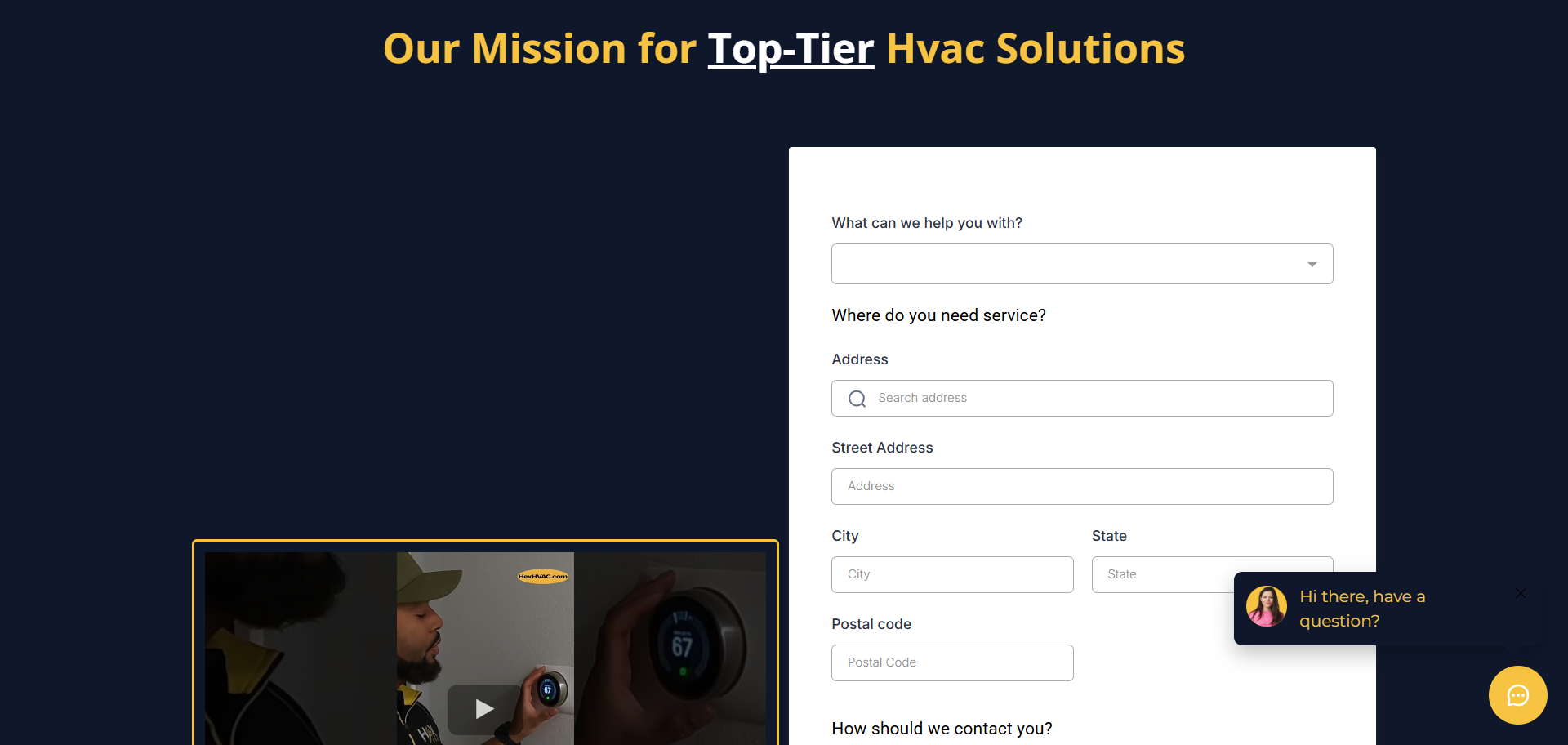 Our Mission | Hex HVAC | Gold HVAC Services Southern California