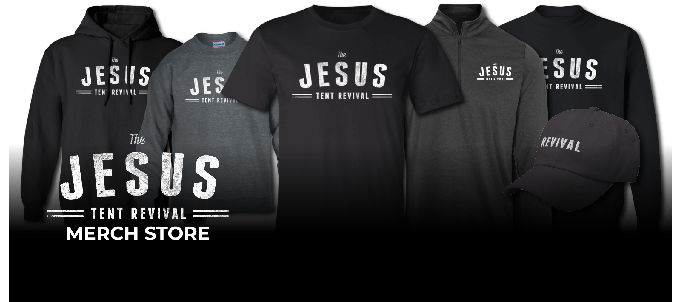 The Jesus Tent Revival Merch Store!