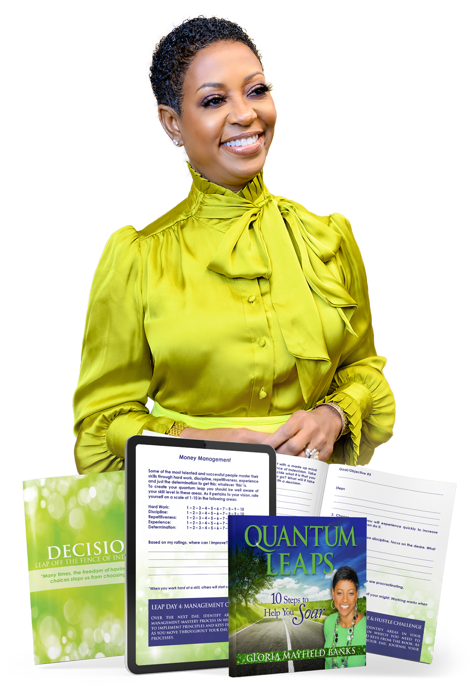 Create Your Quantum Leap Today | Gloria Mayfield Banks