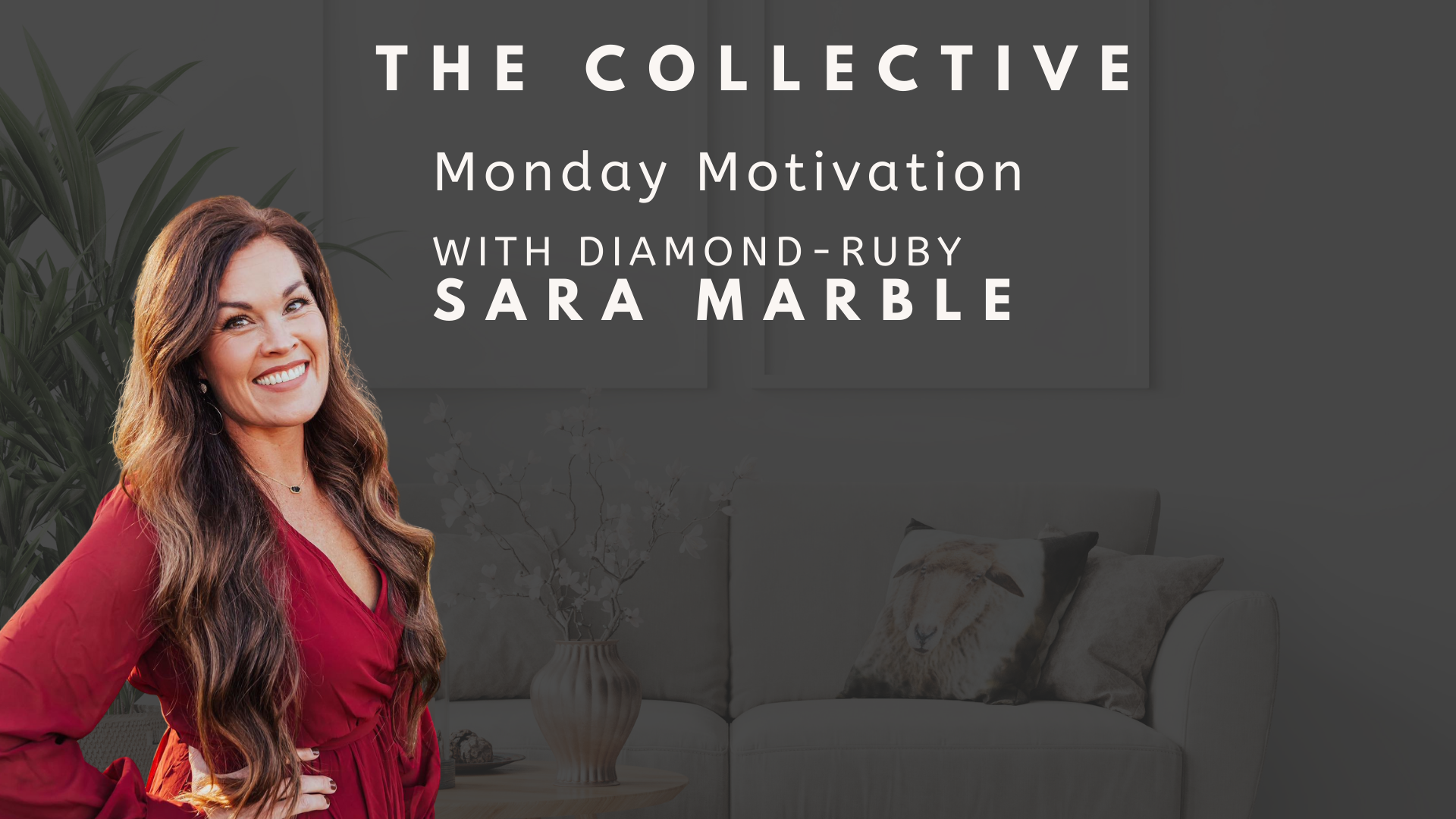 Monday Motivation with Diamond - Ruby Sara Marble