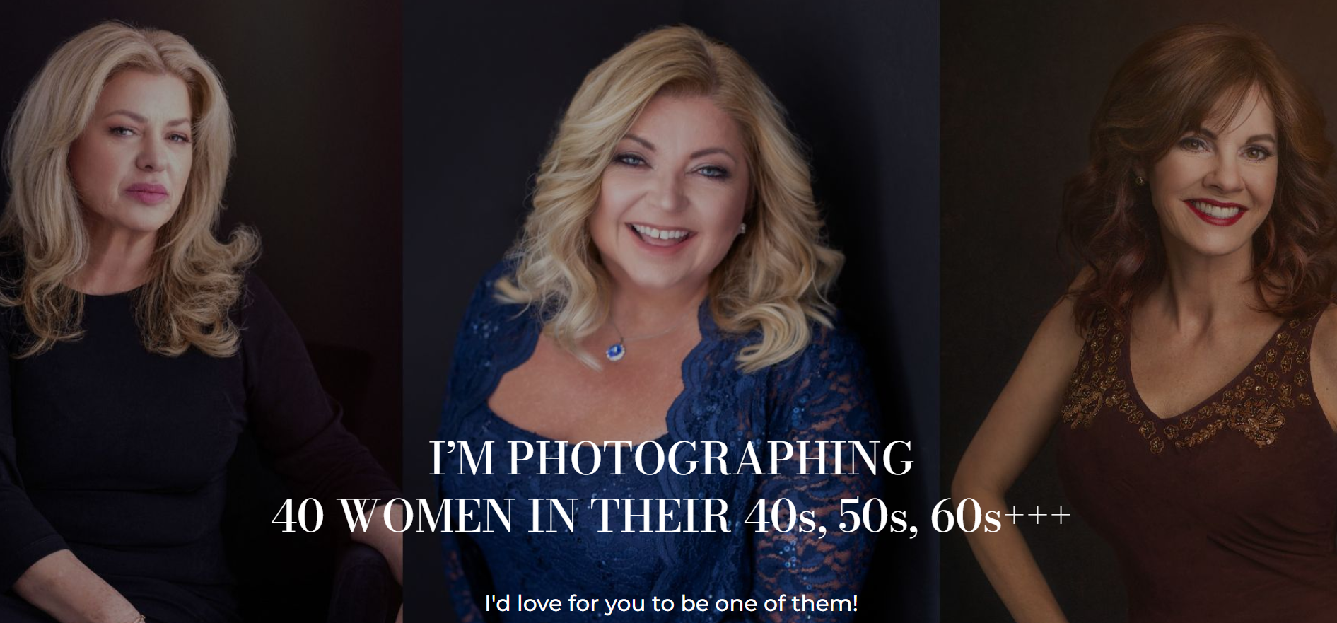 50 OVER 50 PORTRAIT EXPERIENCE
