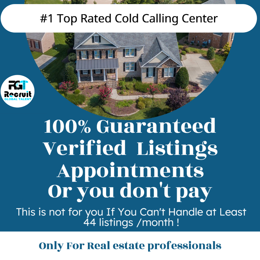 Guaranteed Verified Listings Appointments For Realtors