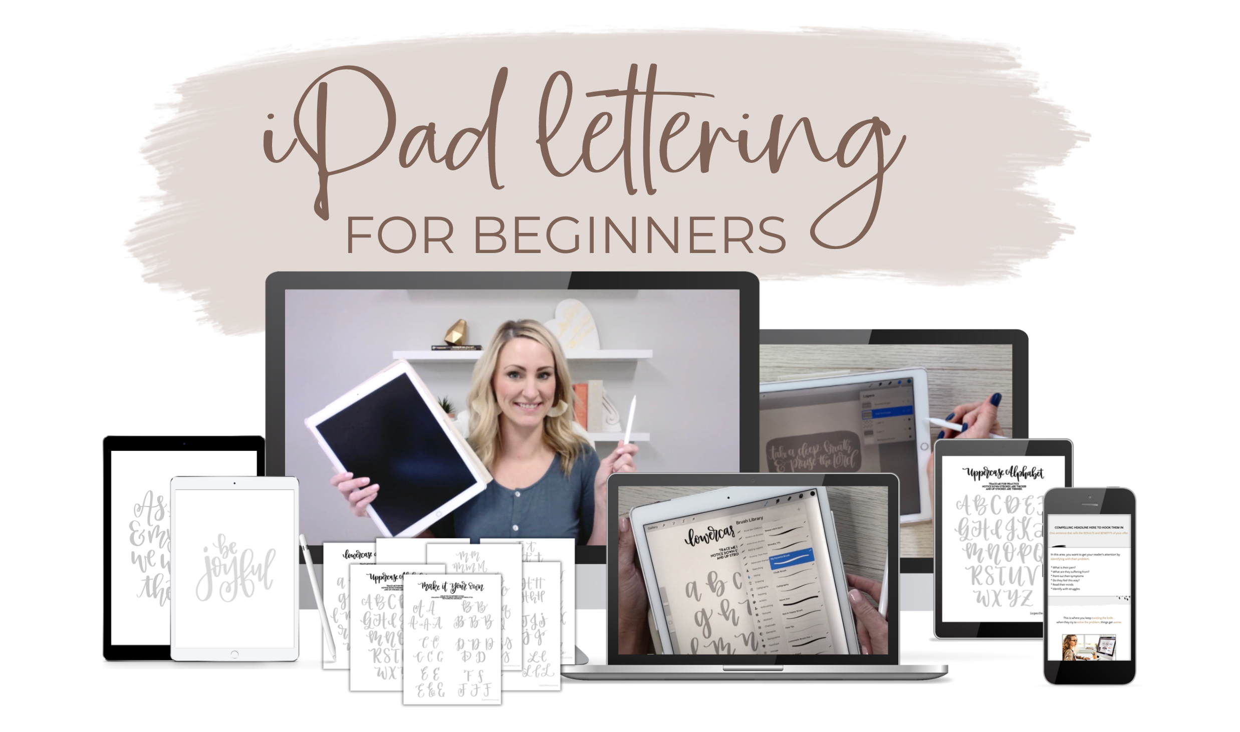 iPad Lettering for Beginners