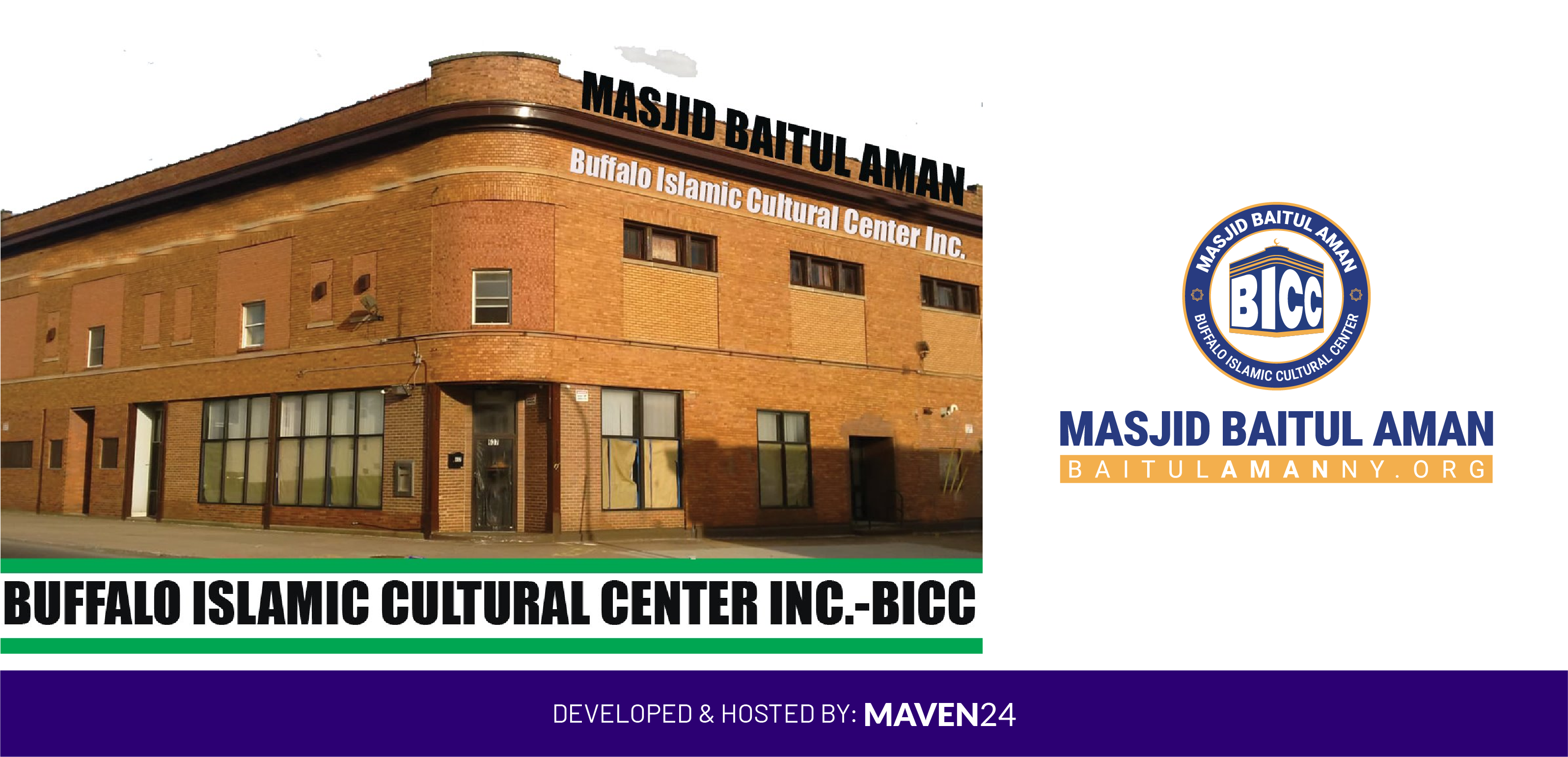 Masjid Baitul Aman - BICC, Buffalo