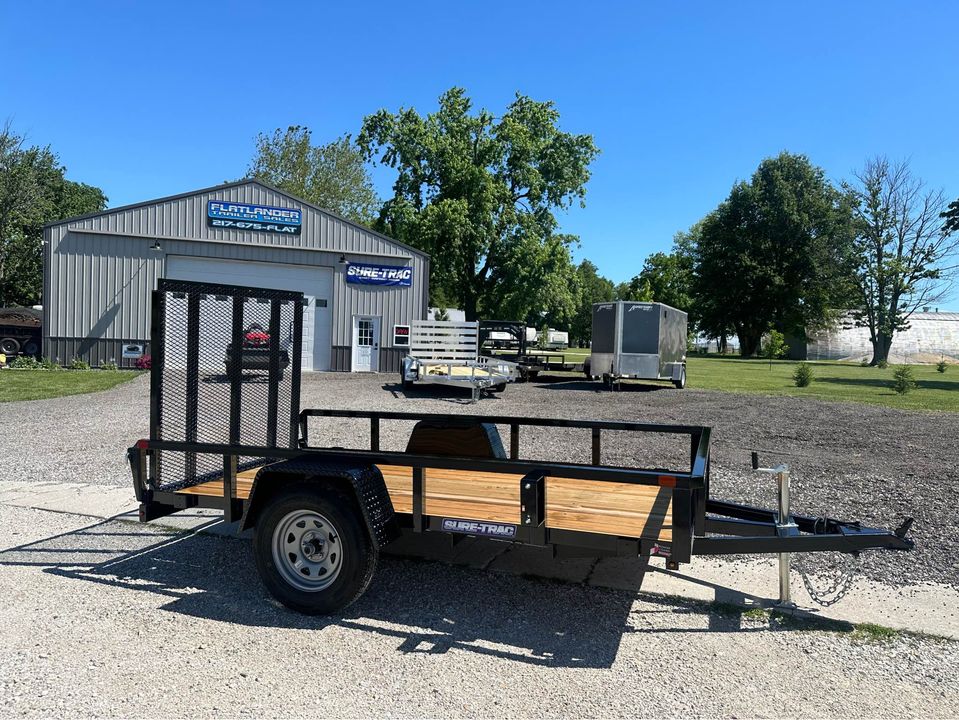 5x10 Sure Trac Utility Trailer For Sale | Flatlander Trailer Sales