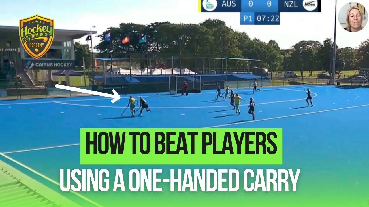 Beat Players Using The One-Handed Carry in Field Hockey
