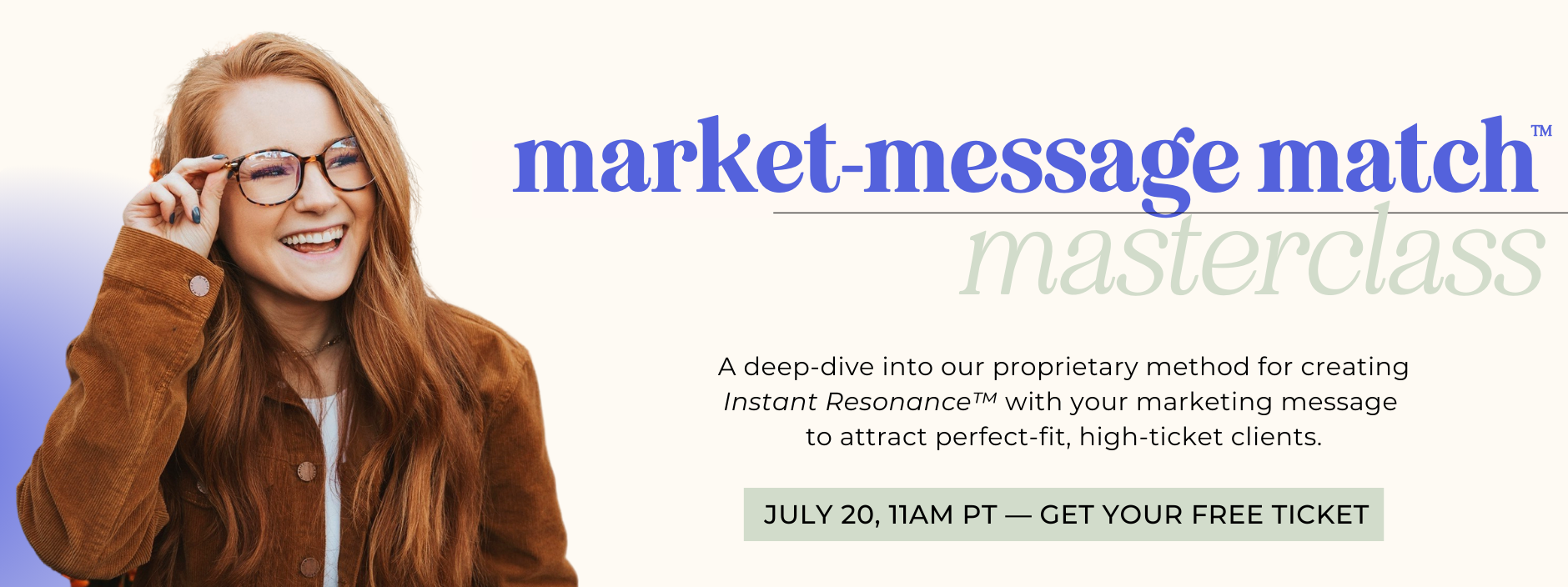 market-message match masterclass