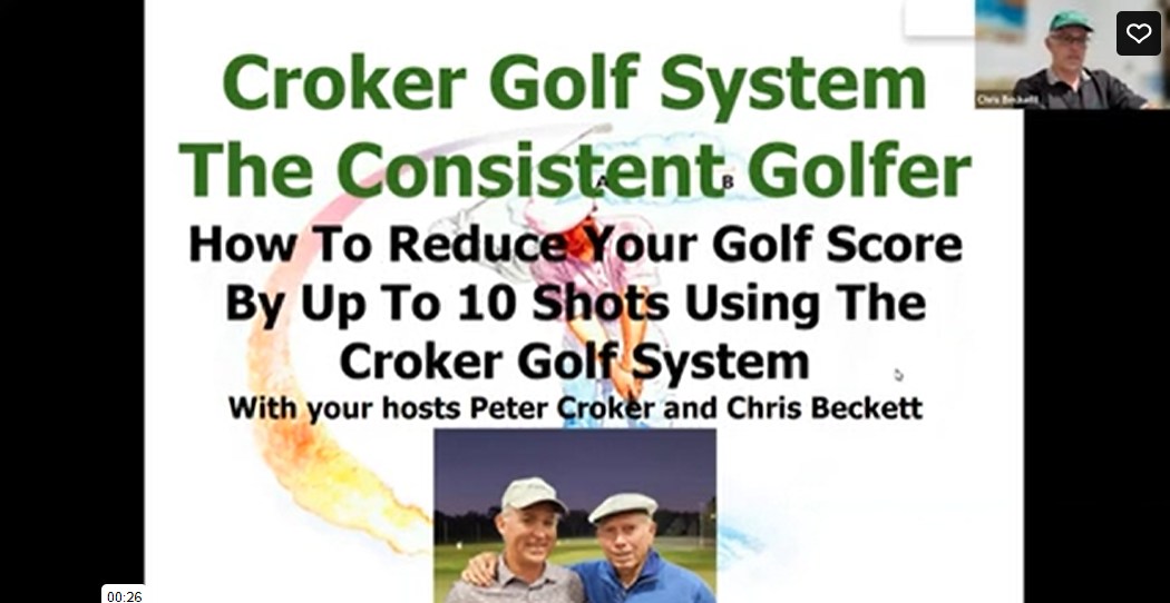 How to Reduce Your Golf Score By Up To 10 Shots Using The Croker Golf System
