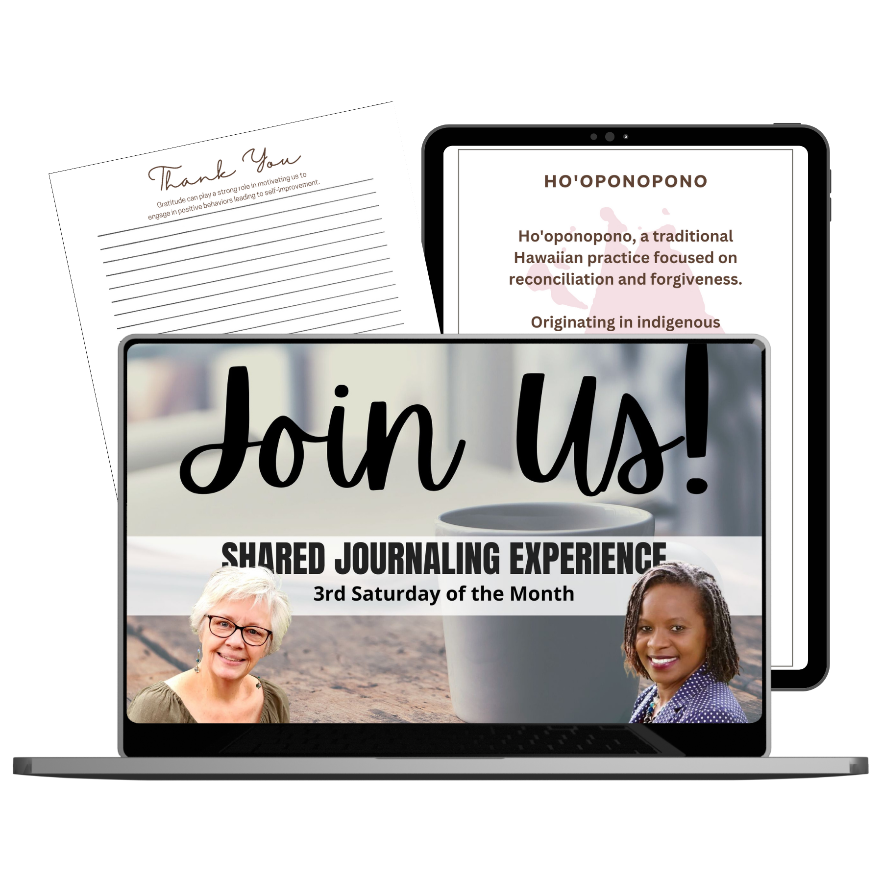 Explore Ho'oponopono: Shared Journaling Experience