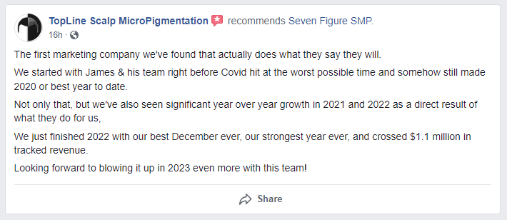 Seven Figure SMP - Clinic Growth