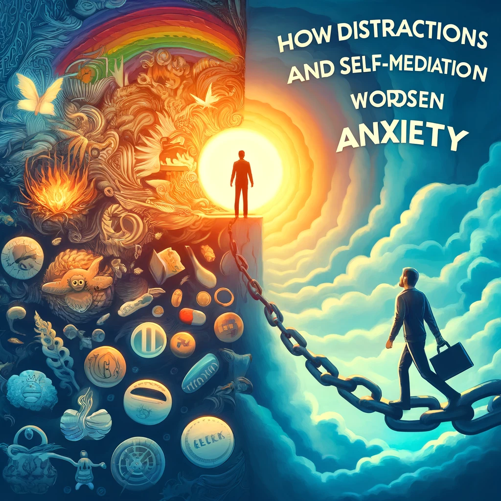 How Distractions and Self-Medication Worsen Anxiety