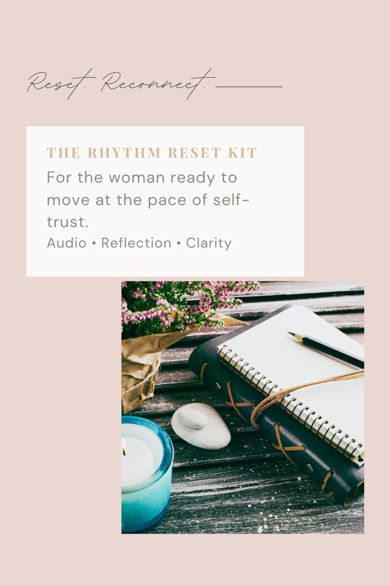 The Rhythm Reset Kit | Audio + Journaling Experience by Frances