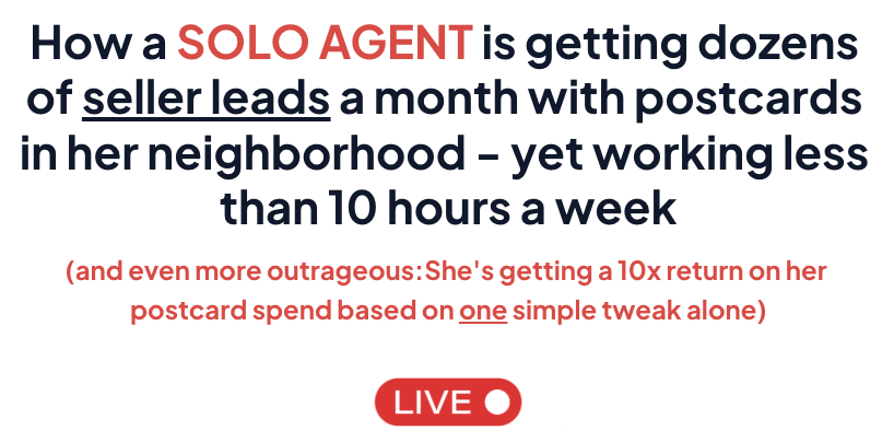 Mailer Secrets REVEALED - The Hyper Local Agent