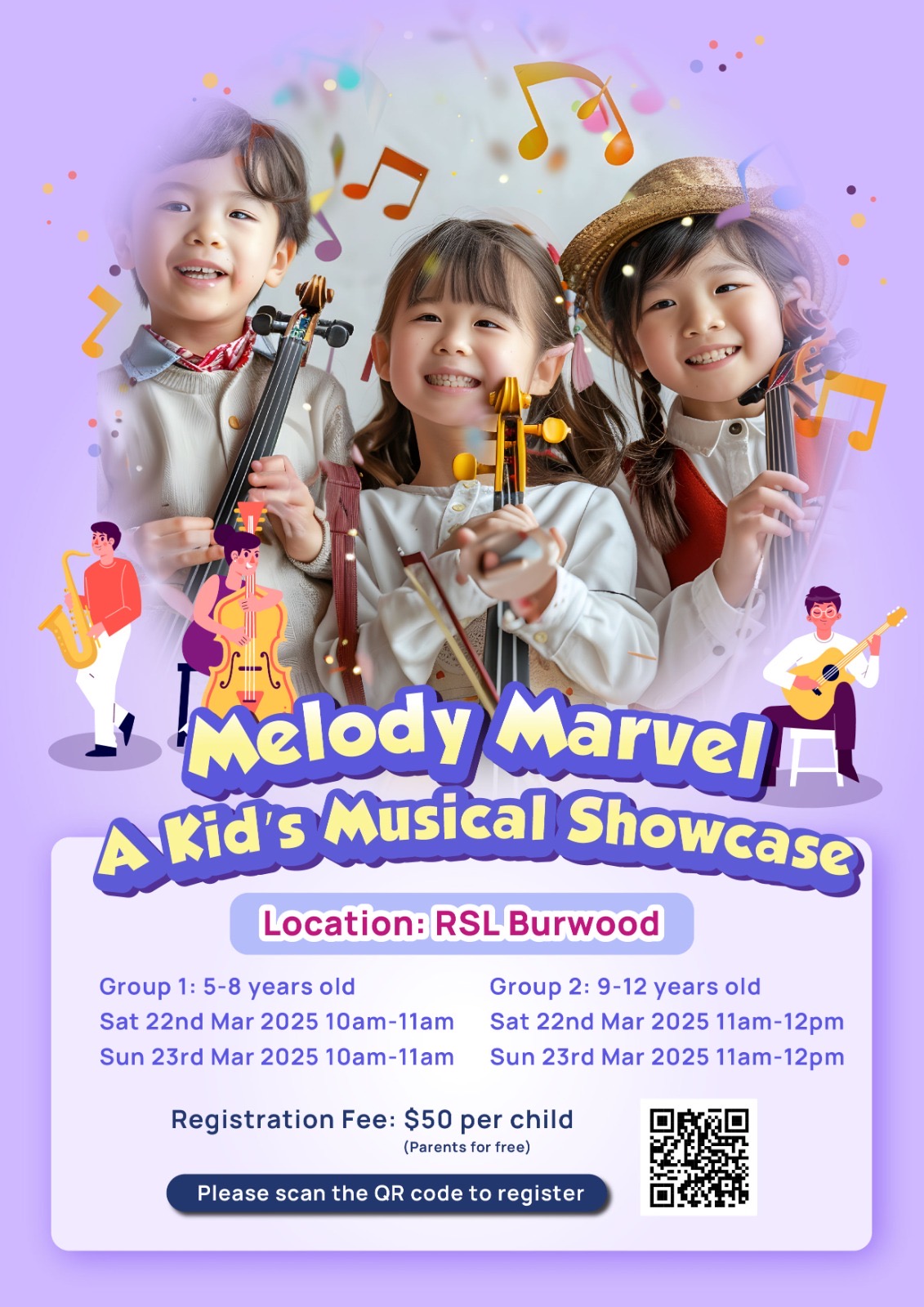 Melody Marvels: A Kid's Musical Showcase @ Kids Enrichment Expo