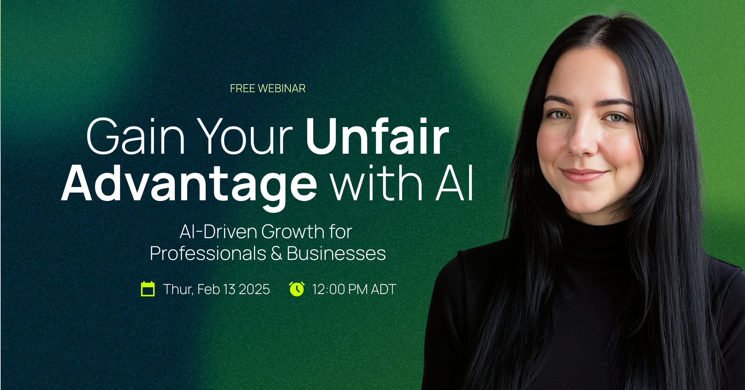 Free Webinar for AI-Driven Growth