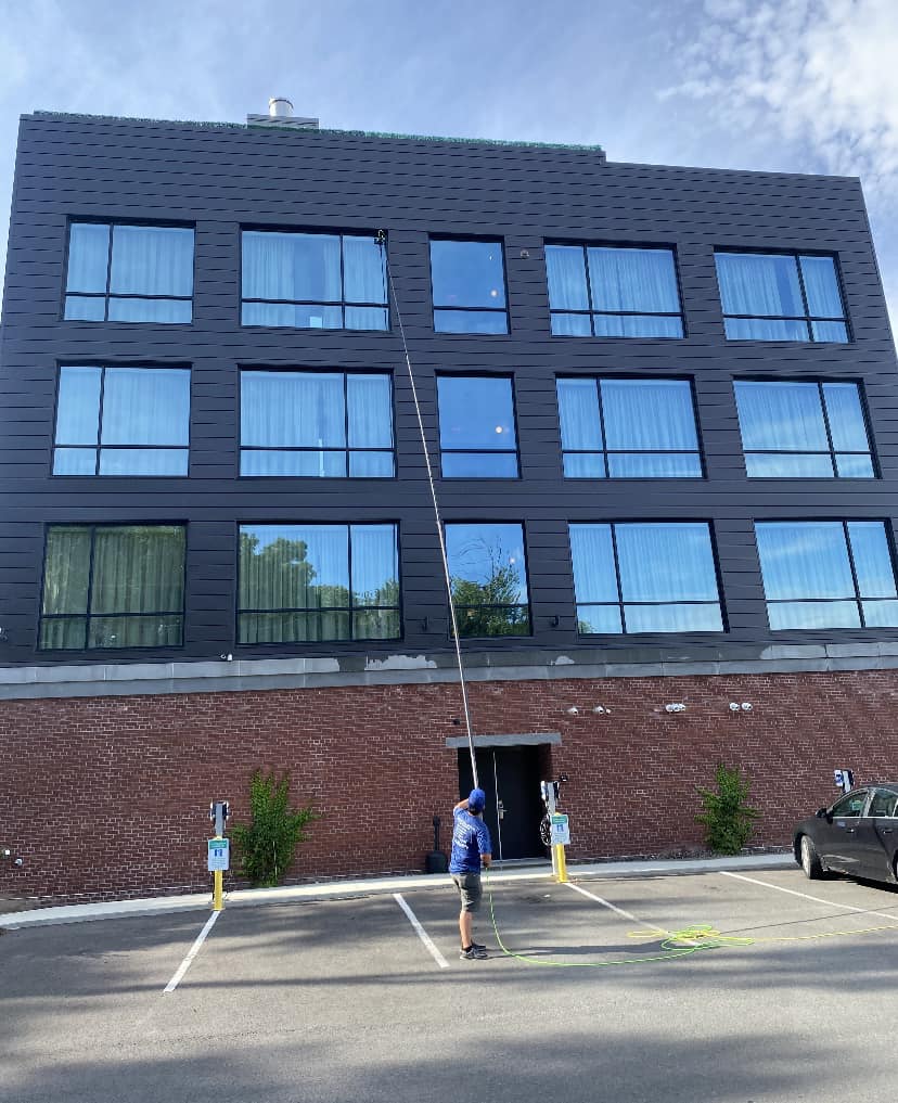 Commercial Pressure Washing Service - Perfect Pane Window Washing