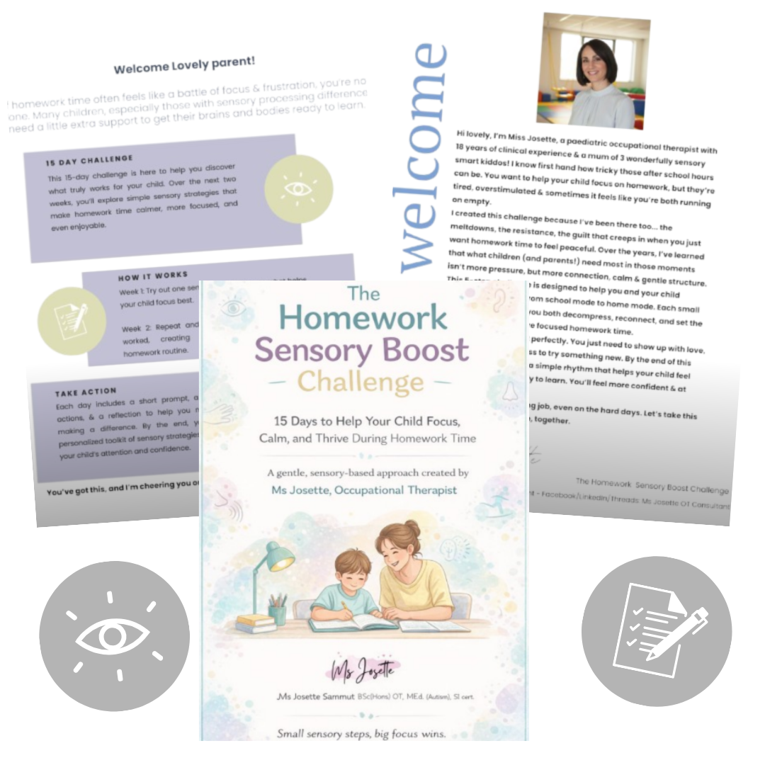 The 15-Day Homework Sensory Boost Challenge