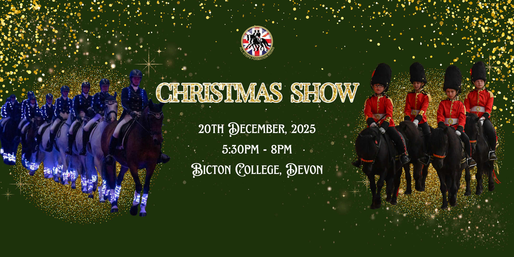 All Steps Formation Riding Christmas Show