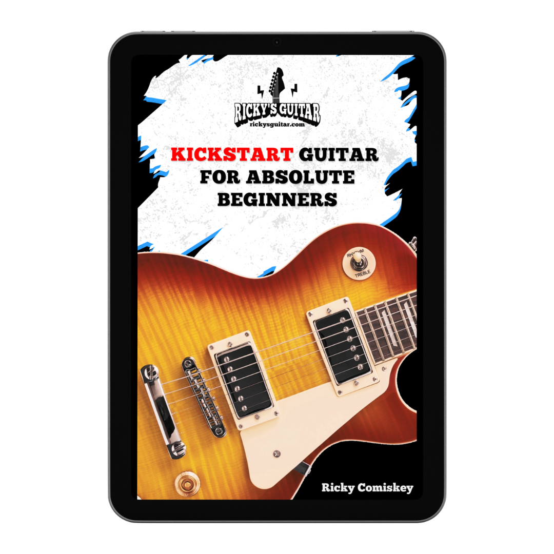 Kickstart Guitar Course For Absolute Beginners By Ricky Comiskey