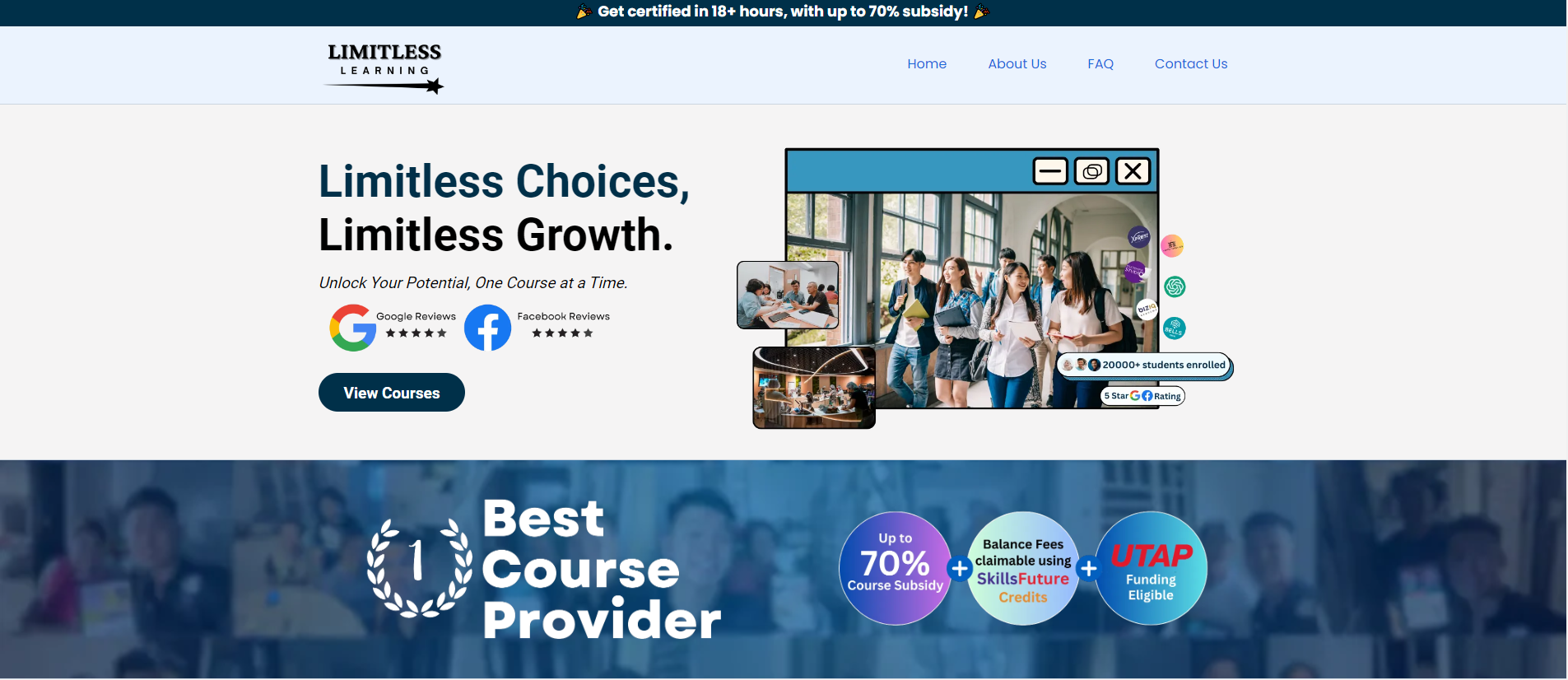 Limitless Learning SG - Best SkillsFuture Credit Eligible Programs in ...