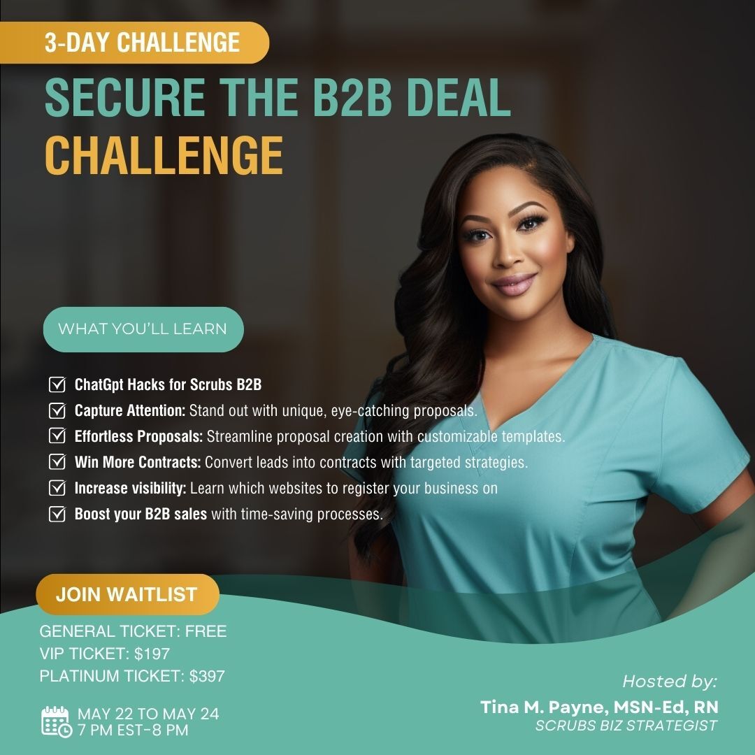 Join The 3- Day Secure The B2B Deal Challenge