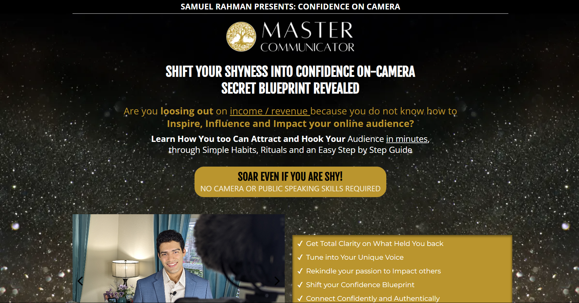 Thrive Mastery University | Confidence on Camera