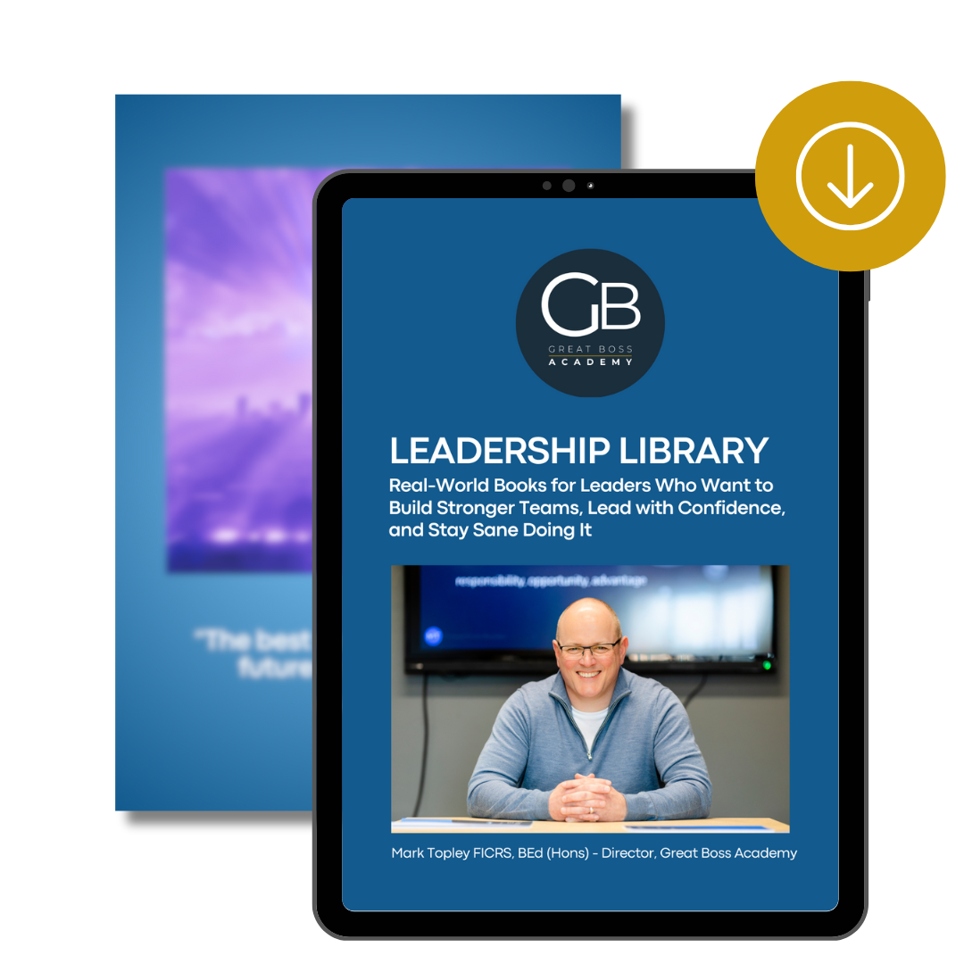 The Great Boss Leadership Library | Leadership Books That Help