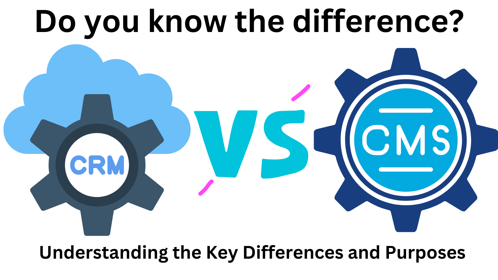 CRM vs CMS: Understanding the Key Differences and Purposes
