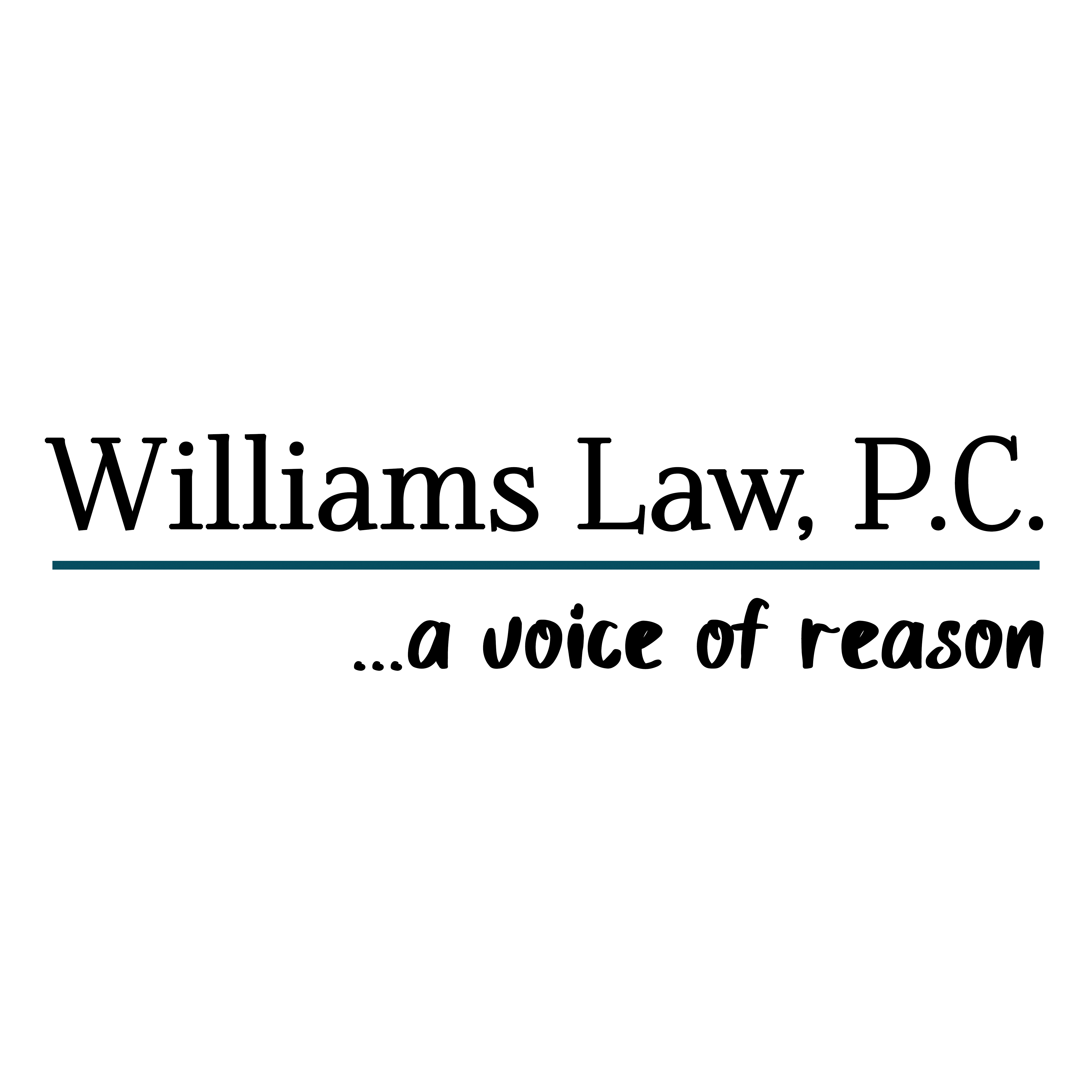 Williams Law, P.C. - A Voice of Reason