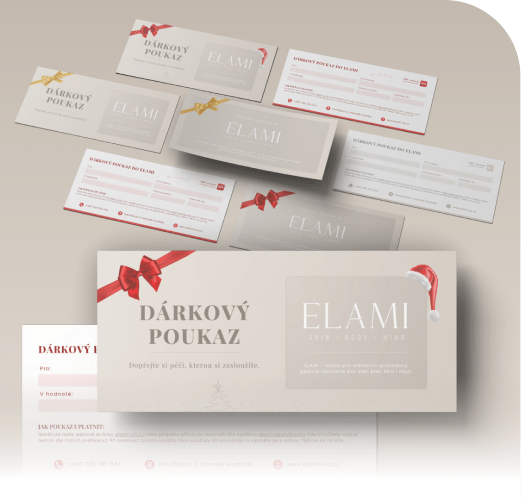 Dárkové poukazy | ELAMI Uherské Hradiště