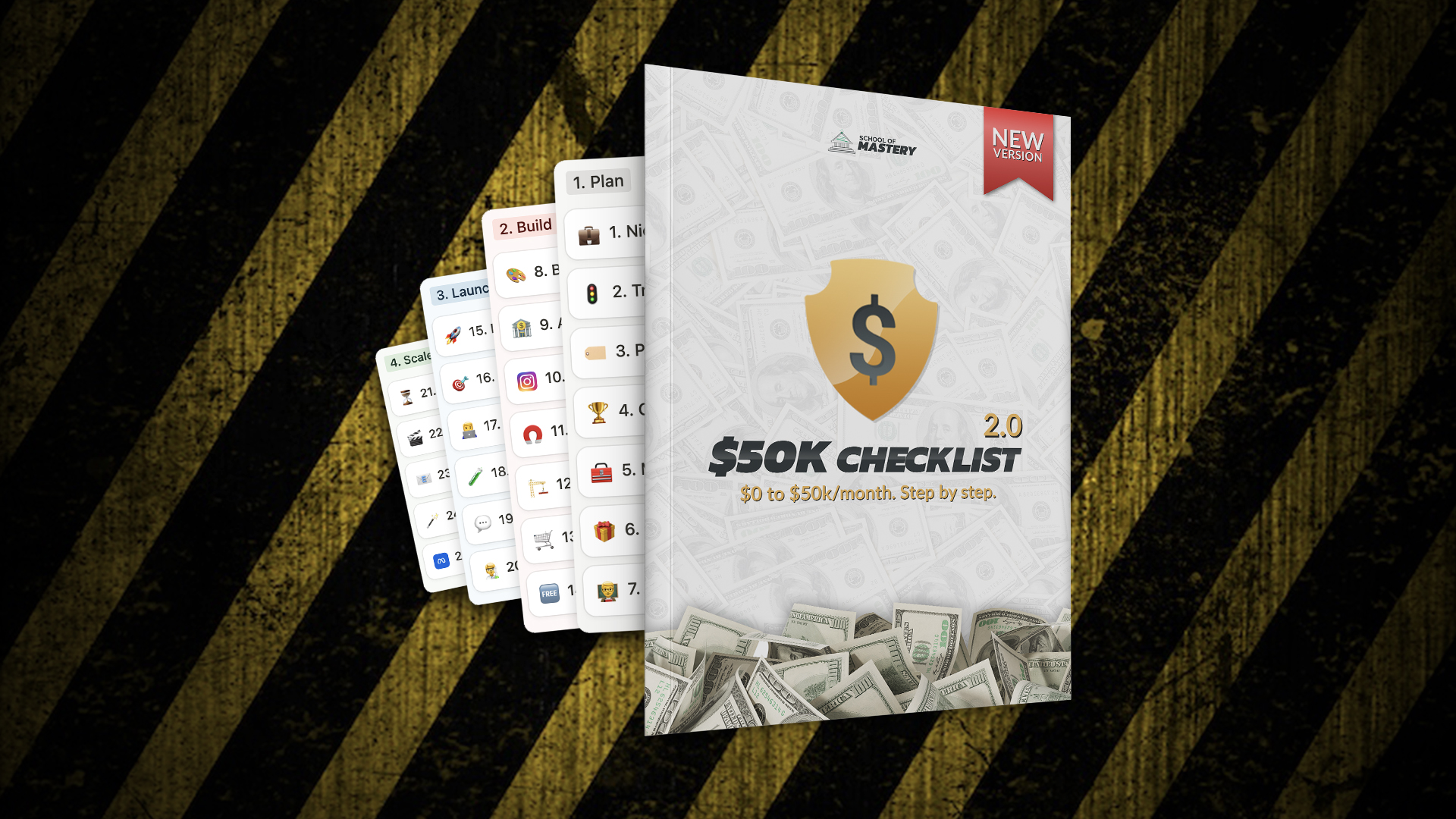 The $50K Checklist: The Complete Roadmap To $50K/month