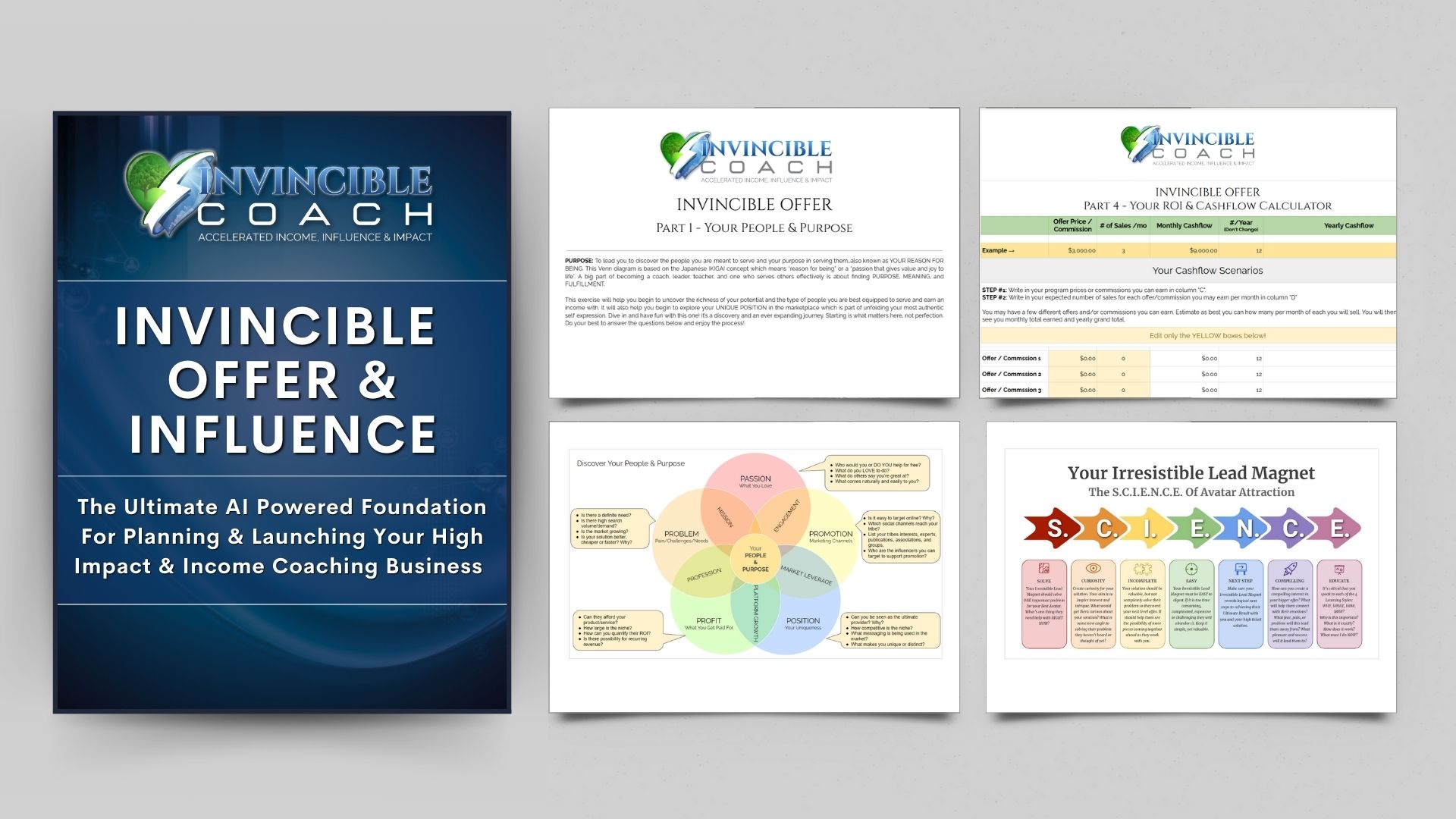 Your Invincible Offer & Influence: The AI Powered Coaching To Cashflow System