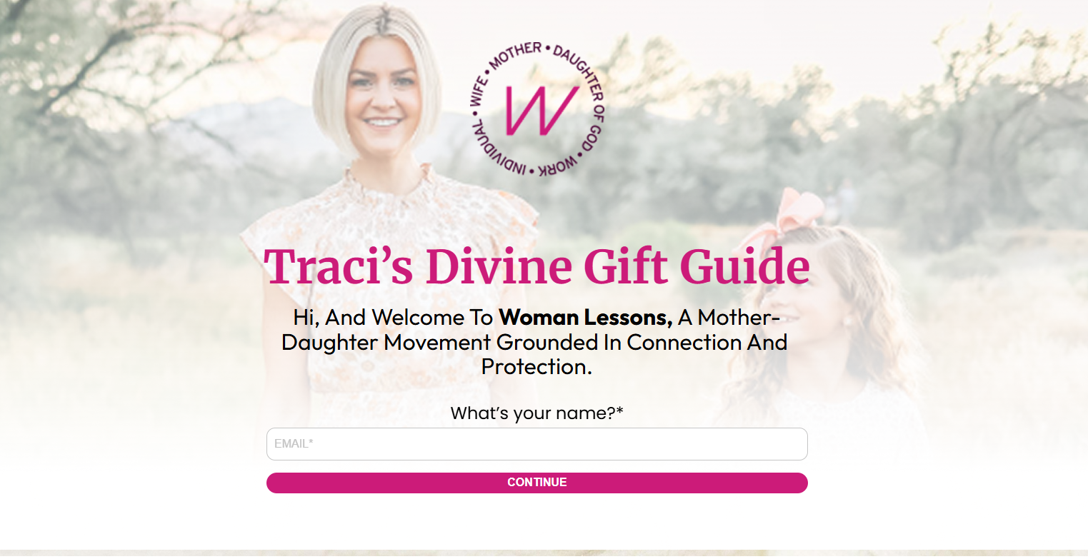 Traci’s Divine Gift Guide | Woman Lessons for Mother-Daughter Connection