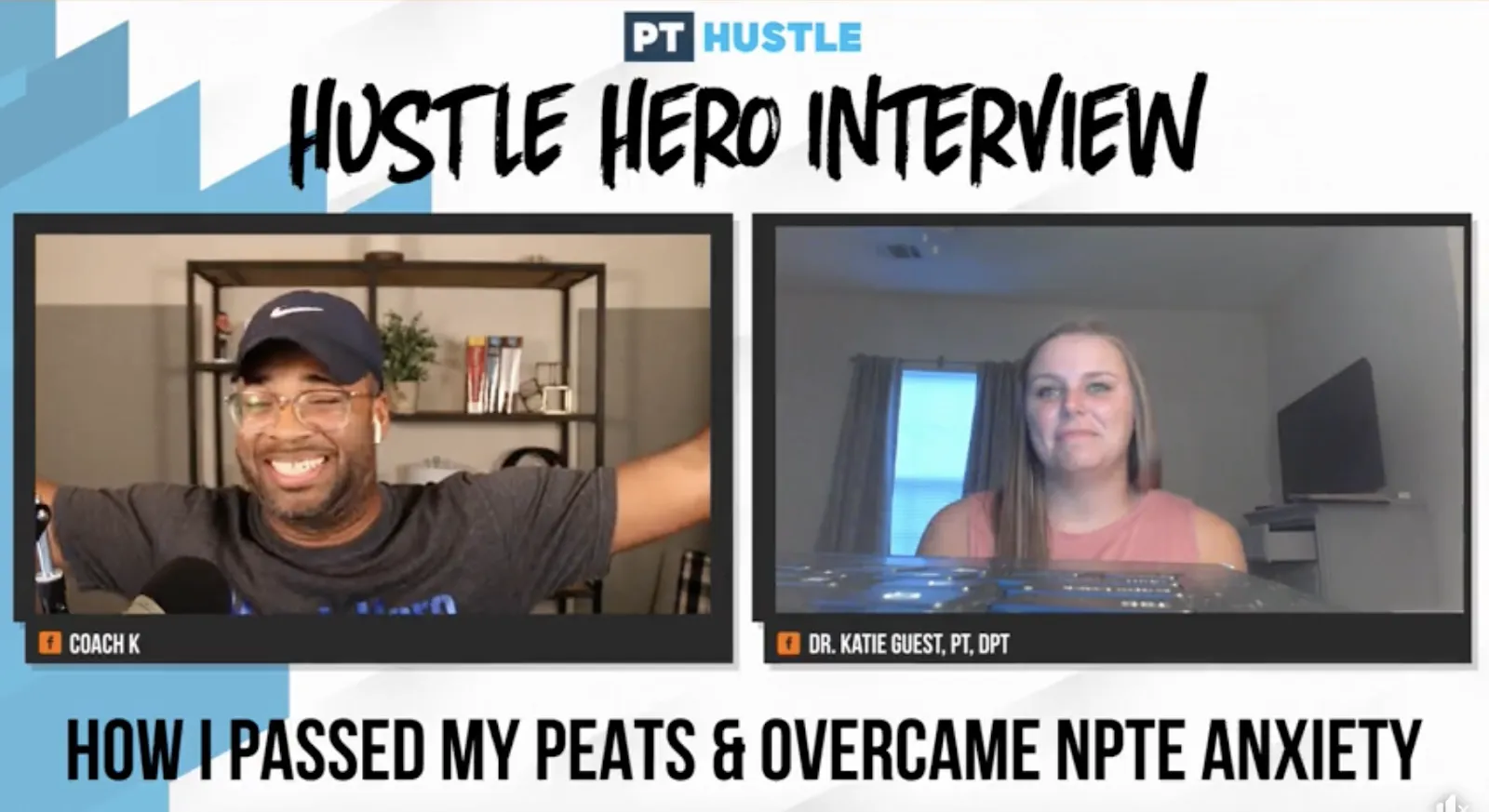 How to overcome anxiety & pass the NPTE exam in 12 weeks with Dr. Katie ...