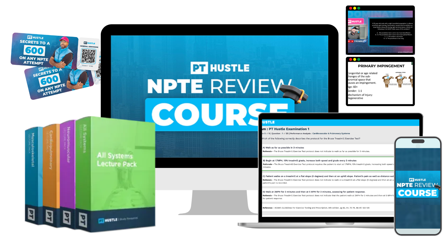 Self-Paced Holistic NPTE Review Course for Busy PTs | The PT Hustle