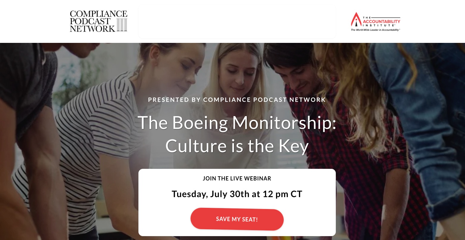 Compliance Podcast Webinar