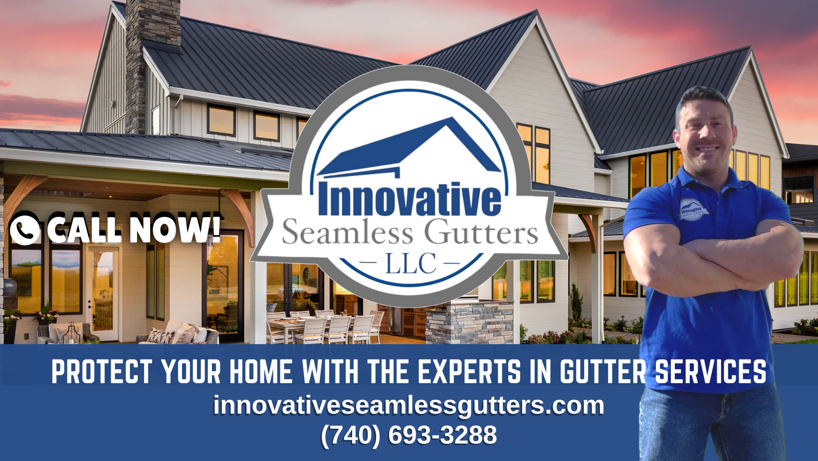 Innovative Seamless Gutters l Servicing Central Ohio